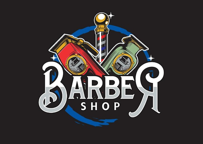 Create unique, custom barber and barber shop logo by Kraigfxghs | Fiverr