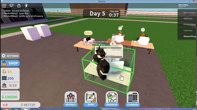 Develop roblox game, model and script your game, bugs rescript ui maps ...