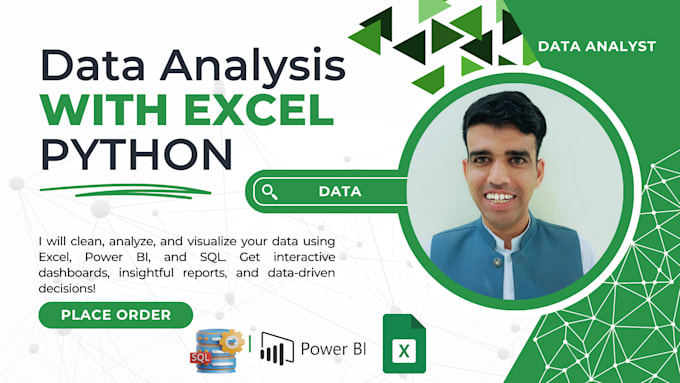 Clean, analyze, and visualize data using excel, python, sql by Touseef ... Clean, analyze, and visualize data using excel, python, sql by Touseef ...