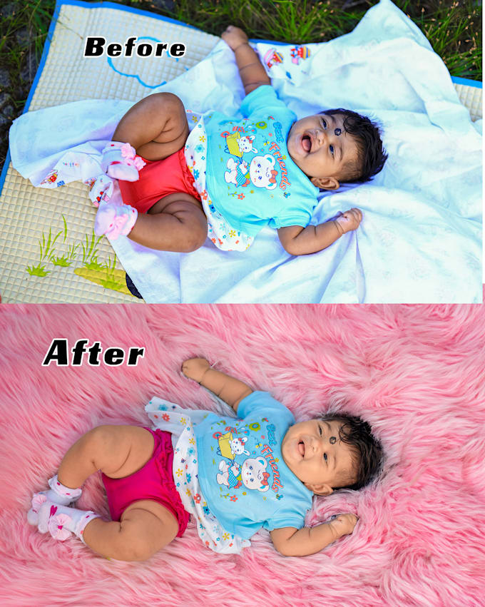 Background change,skin smoothing,high end retouching,colour grading by ...