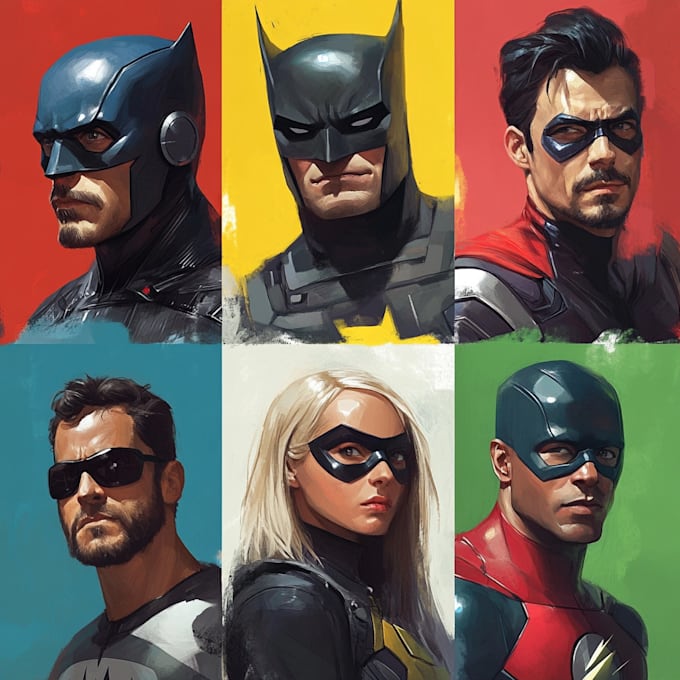 Draw you a traditional american comic book design by Melvienaustin | Fiverr