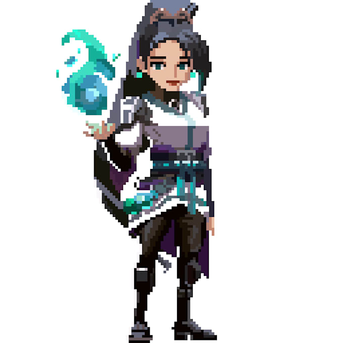 Create pixel art characters, designs, logo, animations by Arcuspixel | Fiverr