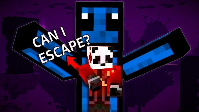 Create an eye catching minecraft thumbnail by Aaronkloos | Fiverr