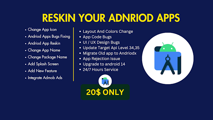 Reskin Rebrandredesign And Fix Bugs Codecanyon Android App By Meshadi