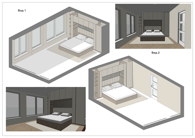 Make a 2d and 3d plan of your room in archicad by Molfar_studio | Fiverr