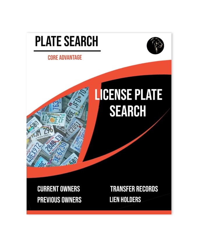 Lookup car license plate by Costaorg | Fiverr
