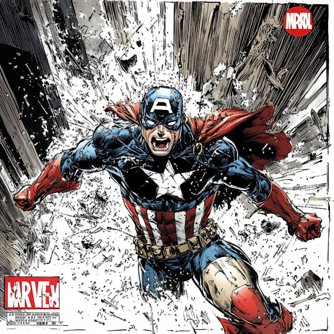 Illustrate a comic book covers by Charlshf | Fiverr