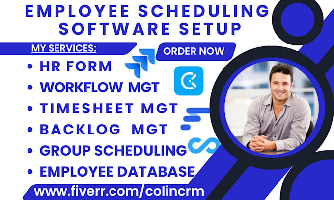 Setup employee scheduling float paycom clockify calendly connecteam ...