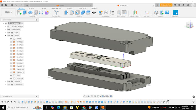 Do mold design for 3d printing and manufacturing by Engrmubshar94 | Fiverr