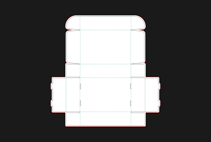 Custom dieline design box and packaging template by Yousub_gfx | Fiverr