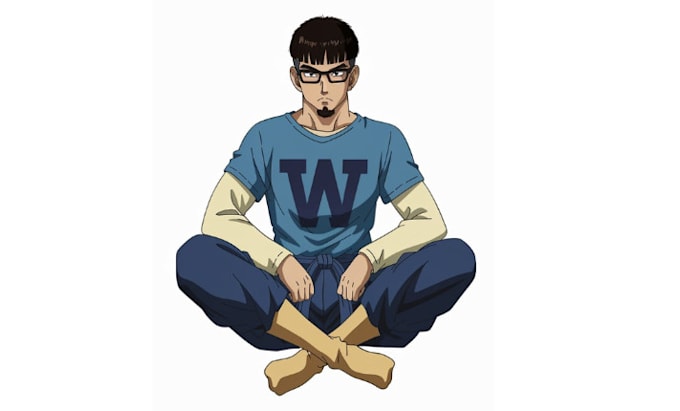 Design 2d anime japanese manga character fantasy style concept art ...