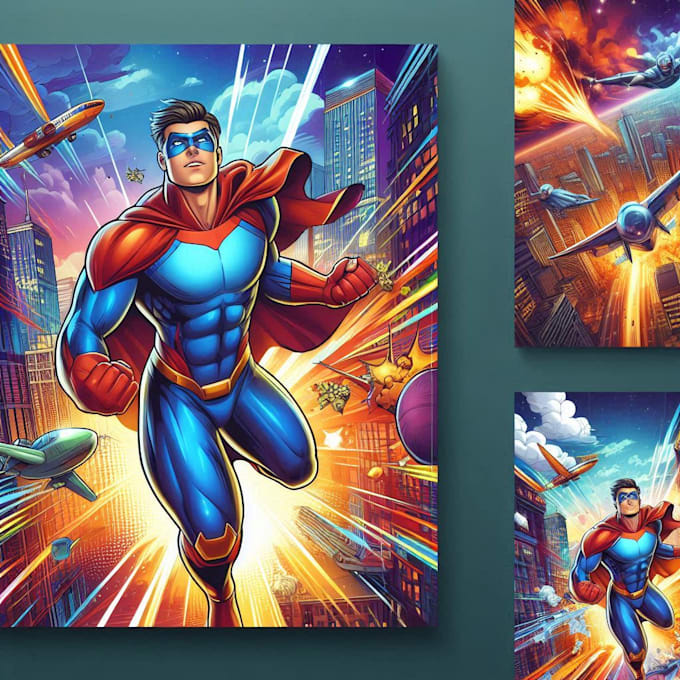 Do comic book cover comic cover page design comic book by Barryolds ...