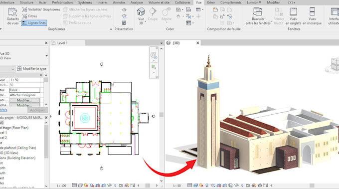 Turn your 2d floor plans into a detailed revit model by Lbdarchitecture ...