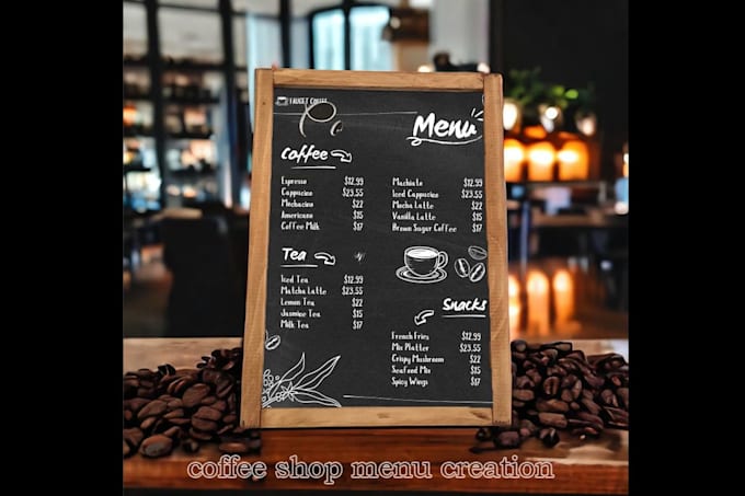 Do modern restaurant menu design by Graphic_by_tr | Fiverr