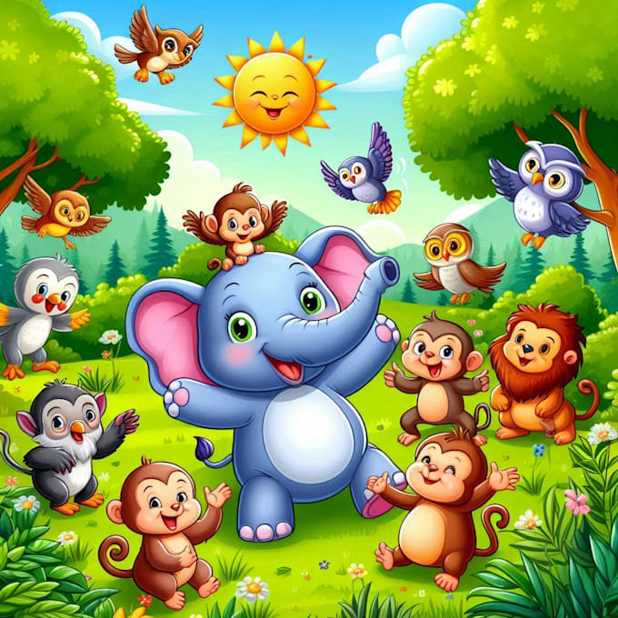 Design, caricature mascot logo, modern cartoon character by Alysning ...