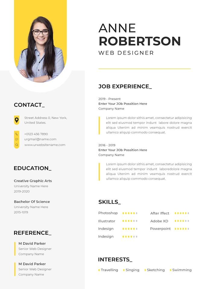 Revamp or design your resume cv cover letter to superior one by Bimo10 ...