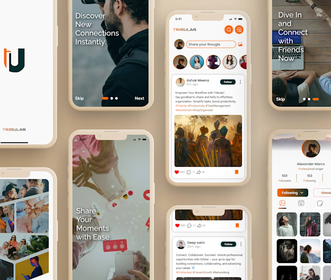 Redesign app ui ux order now by Hend_dab | Fiverr