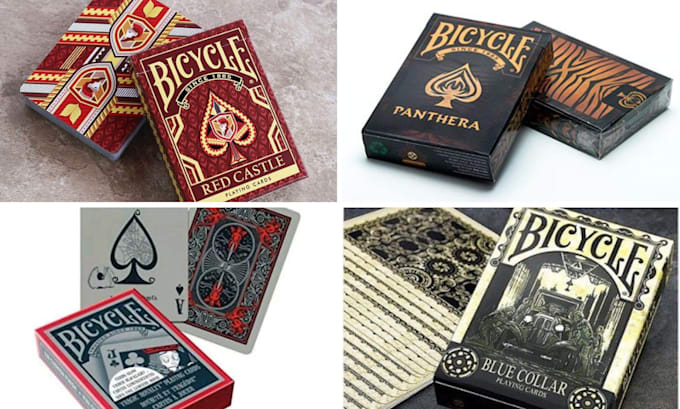 Create card box design, playing card game, card game design, card box ...