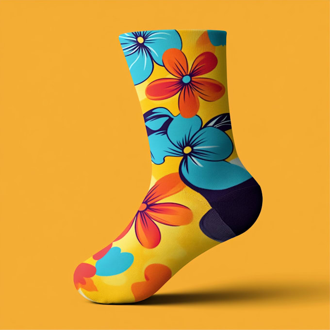 Design unique sock for you by Susan_hines | Fiverr