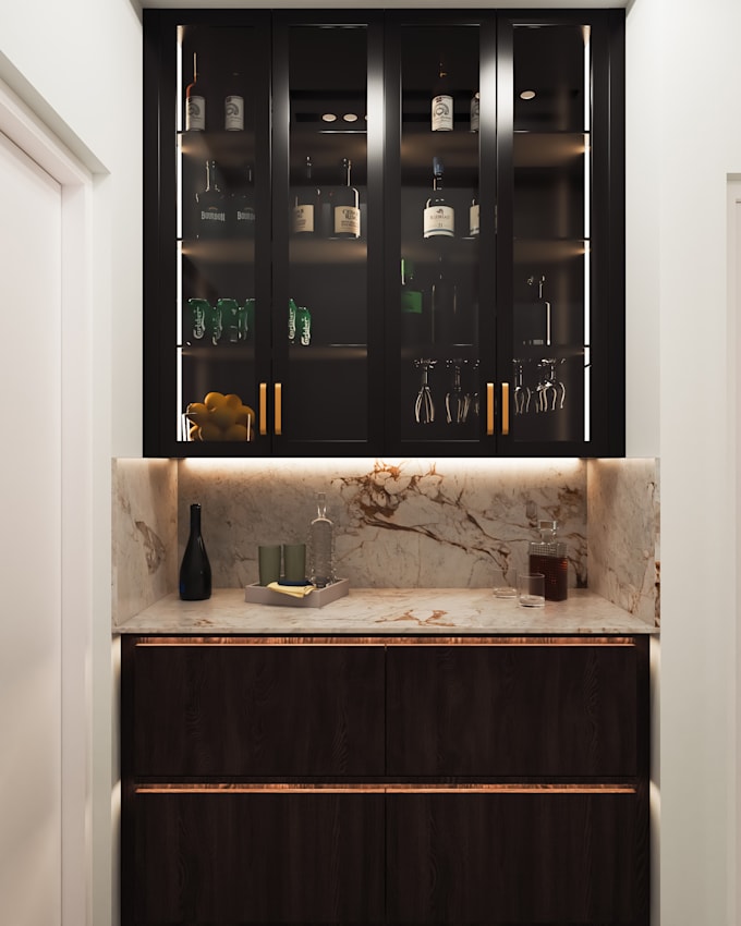 Design your kitchen 2d and 3d plan with realistic renders by ...