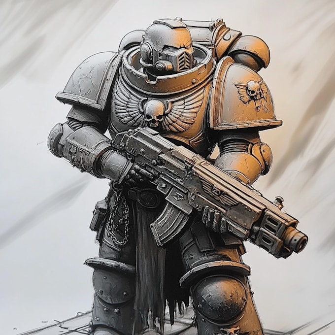 Paint your warhammer 40k models by Belindore | Fiverr