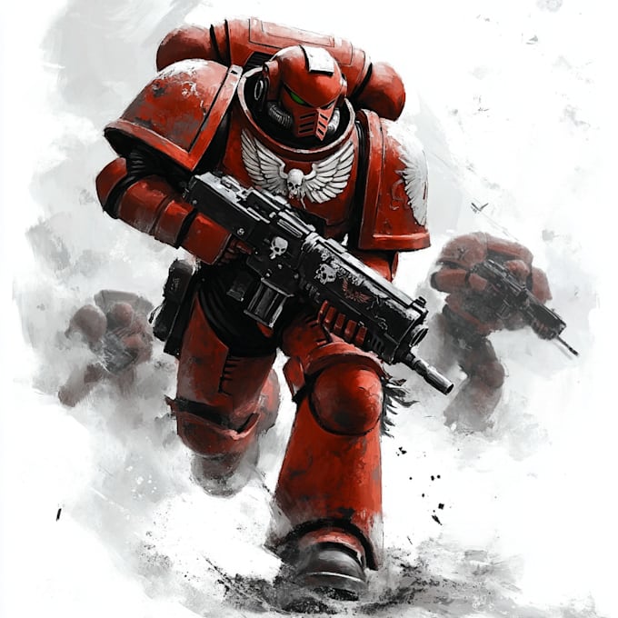 Create your warhammer 40k character by Ngumabiong | Fiverr