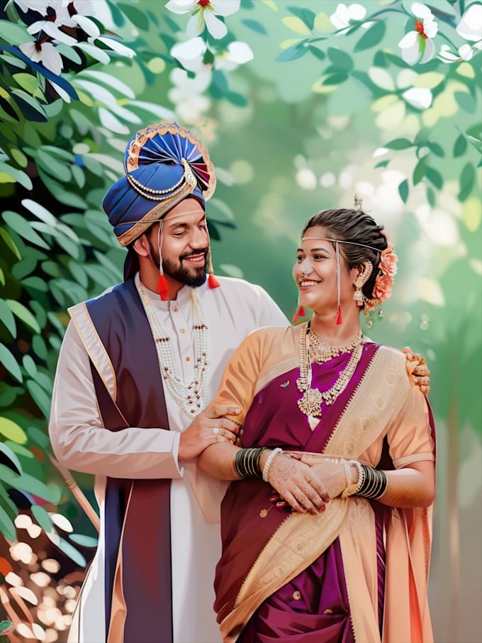 Draw high resolution smudge art portrait digital painting by ...