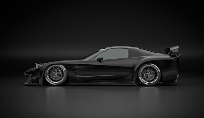 Upgrade 3d mid poly,low poly car for game,minecraft vehicle body kit,simracing by Temuje | Fiverr