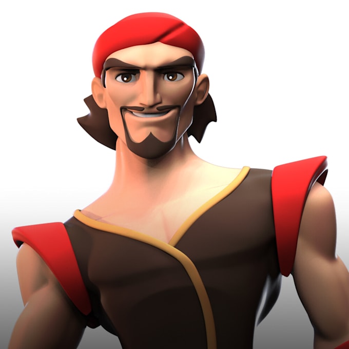 Create disney character 3d animation disney pixer portrait character 3d ...
