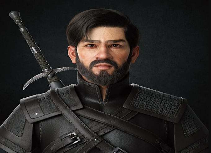 Unique 3d game assets, scifi mech, weapon, props, 3d armour, ue5 rig ...