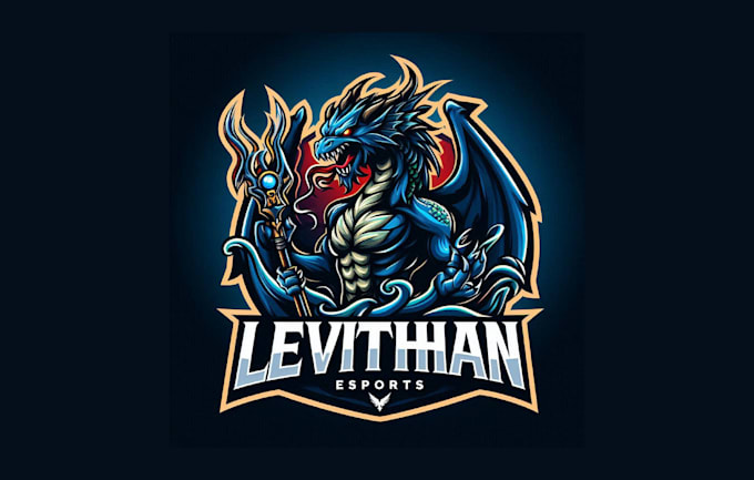 Do modern leviathan, dragon mascot logo with free vector file by Noah ...