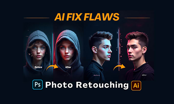 Fix ai flaws, fix logo, editing, enhance, and remove objects by ...