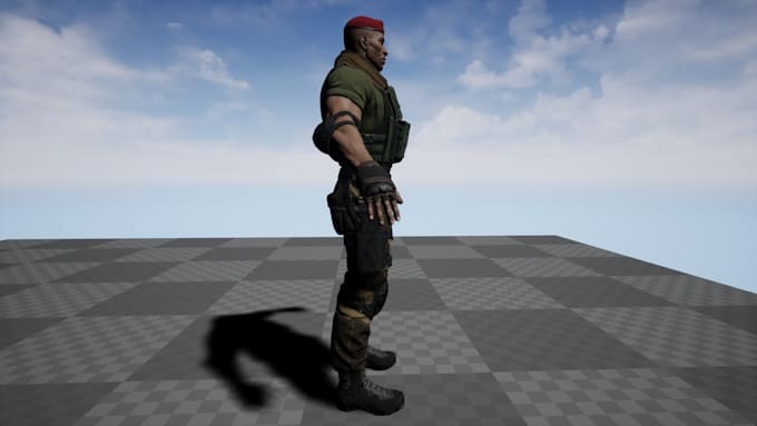 Detailed 3d metahuman character, 4k texture, ue5 rig, unity model, 3d animation by ...