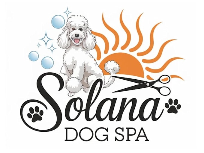 Design luxury dog spa logo by Lamia60 | Fiverr