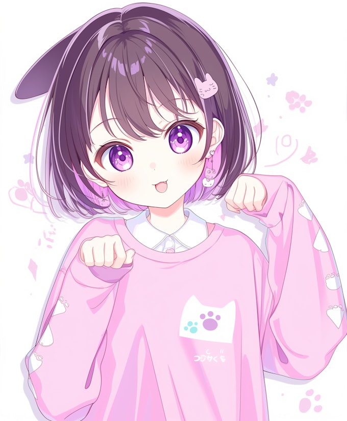 Draw beautiful anime pfp for fanart, oc, vtuber art illustration by ...