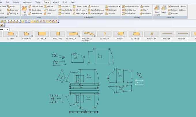 Provide digital sewing pattern and grading by gerber by Ashraf5523 | Fiverr