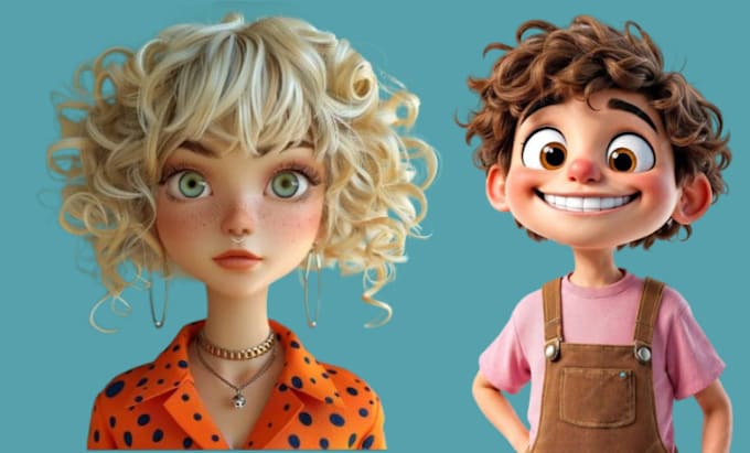 3d cartoon character design pixar character modelling 3d cgi character ...