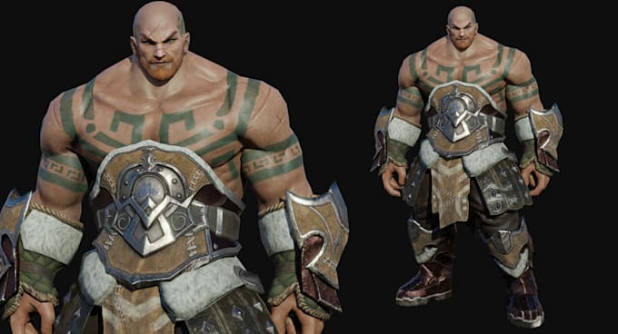 Revamp 3d character design,animaze hyper realistic model,unity,unreal engine,rig by Cadbhol | Fiverr