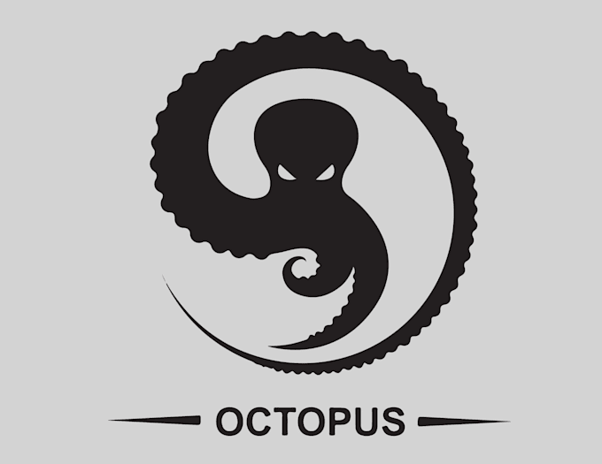 Create a creative and good looking octopus logo design by Asikhok | Fiverr