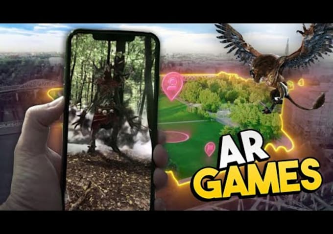Develop augmented reality product catalog ar game app webar slam ml ...