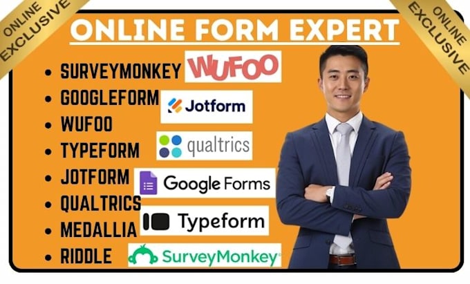 Setup surveymonkey googleform wufoo typeform jotform qualtrics medallia ...