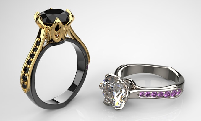 Create a custom 3d jewelry design by Mrricc | Fiverr