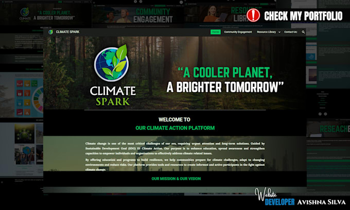 Create a professional google sites website for your business or ...