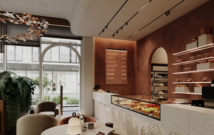 Renovate Bakery Cafe Interior Design Coffee Shop Restaurant Lounge