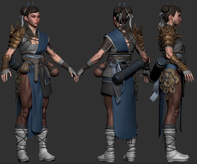 Realistic 3d modeler, stylized nsfw model,ue4,5 character, rig unity3d,animate3d by Ogerama | Fiverr