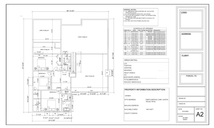 Draw architect, draftsman of house permit drawings, blueprints in ...