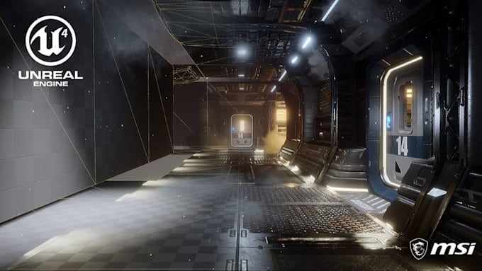 Design a realistic unreal engine game blueprint prototype level design ...
