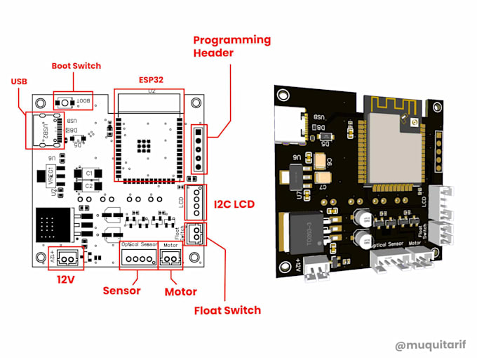 Do your custom iot pcb design and embedded systems development by ...