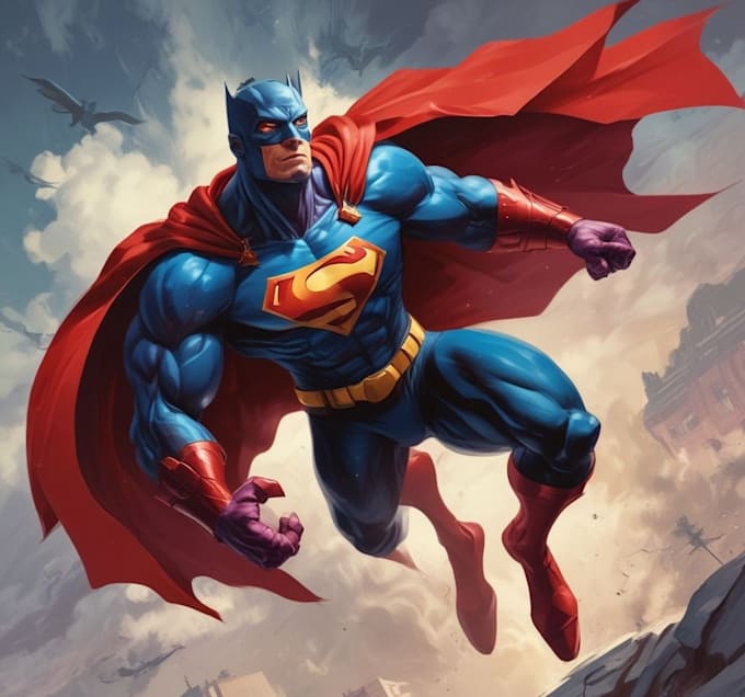 Create concept art superhero character design for comics by Lazansen ...