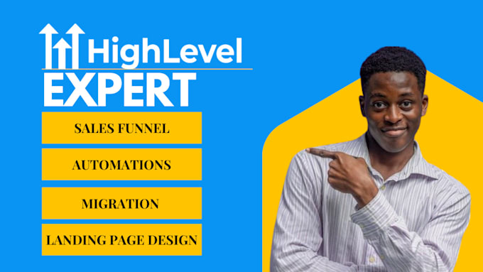 Build go high level workflow funnel as a go high level expert virtual ...
